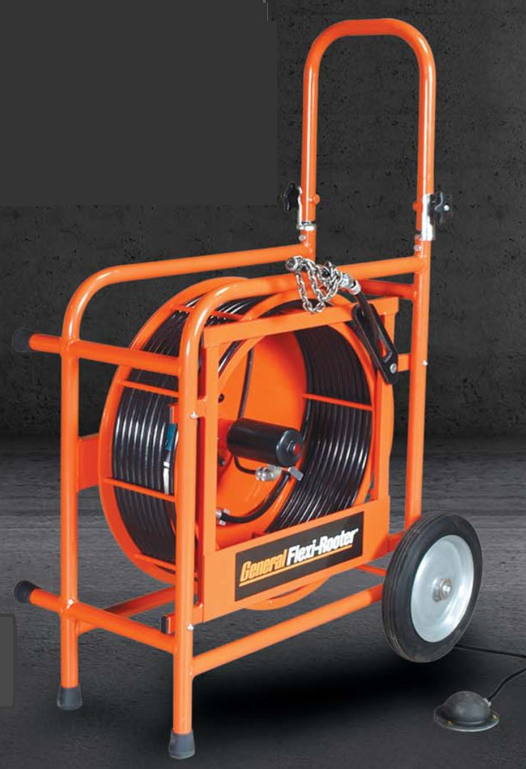 Drain cleaner for 2" to 4" lines - Flexi-Rooter manual – RDSI